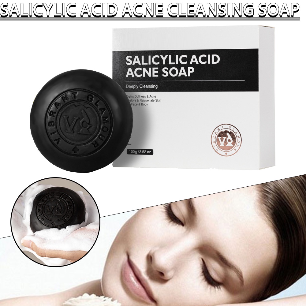 Salicylic Acid Acne Scrub Soap Pore Exfoliating Softening Skin Anti ...