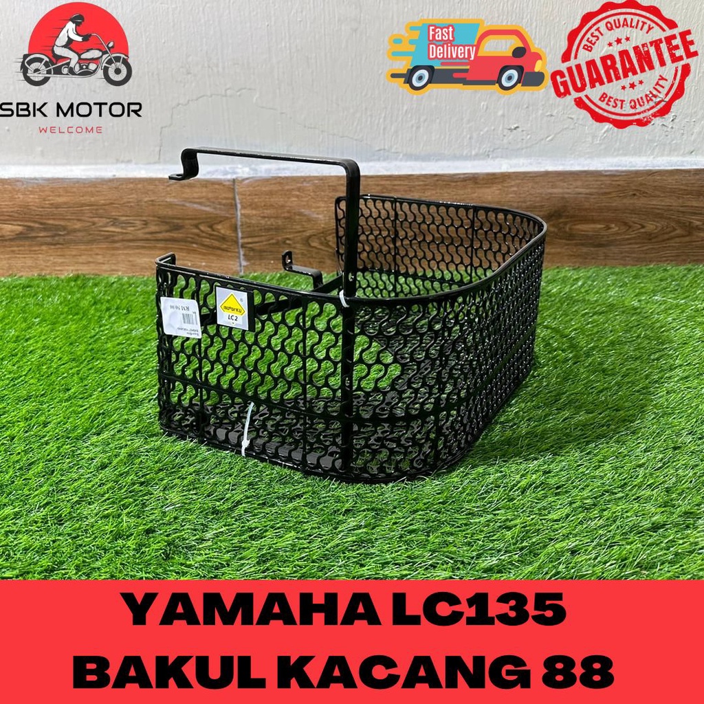 YAMAHA LC135 V2 V3 V4 V5 V6 V7 BAKUL KACANG 88 HITAM | Shopee Malaysia