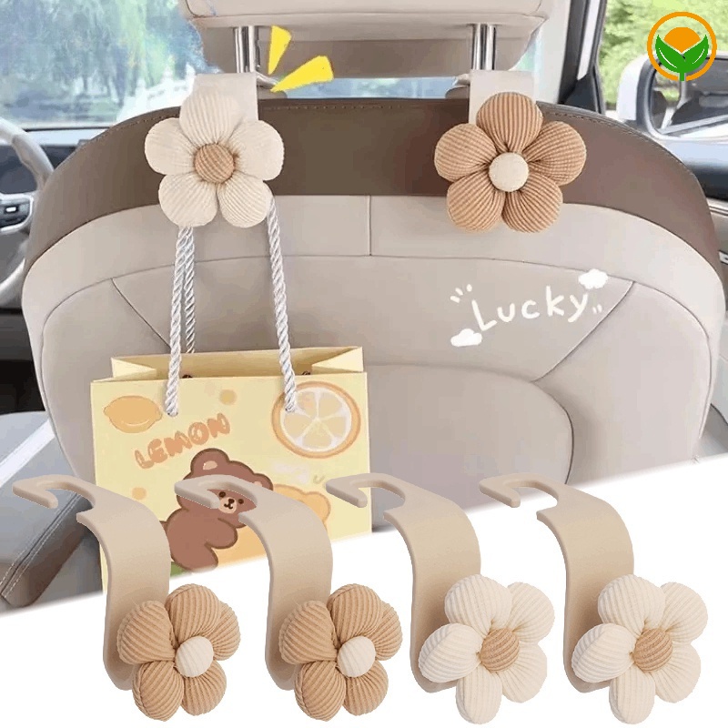 Cute Flower Space Saving Car Seat Hook/ Personalized Practical ...
