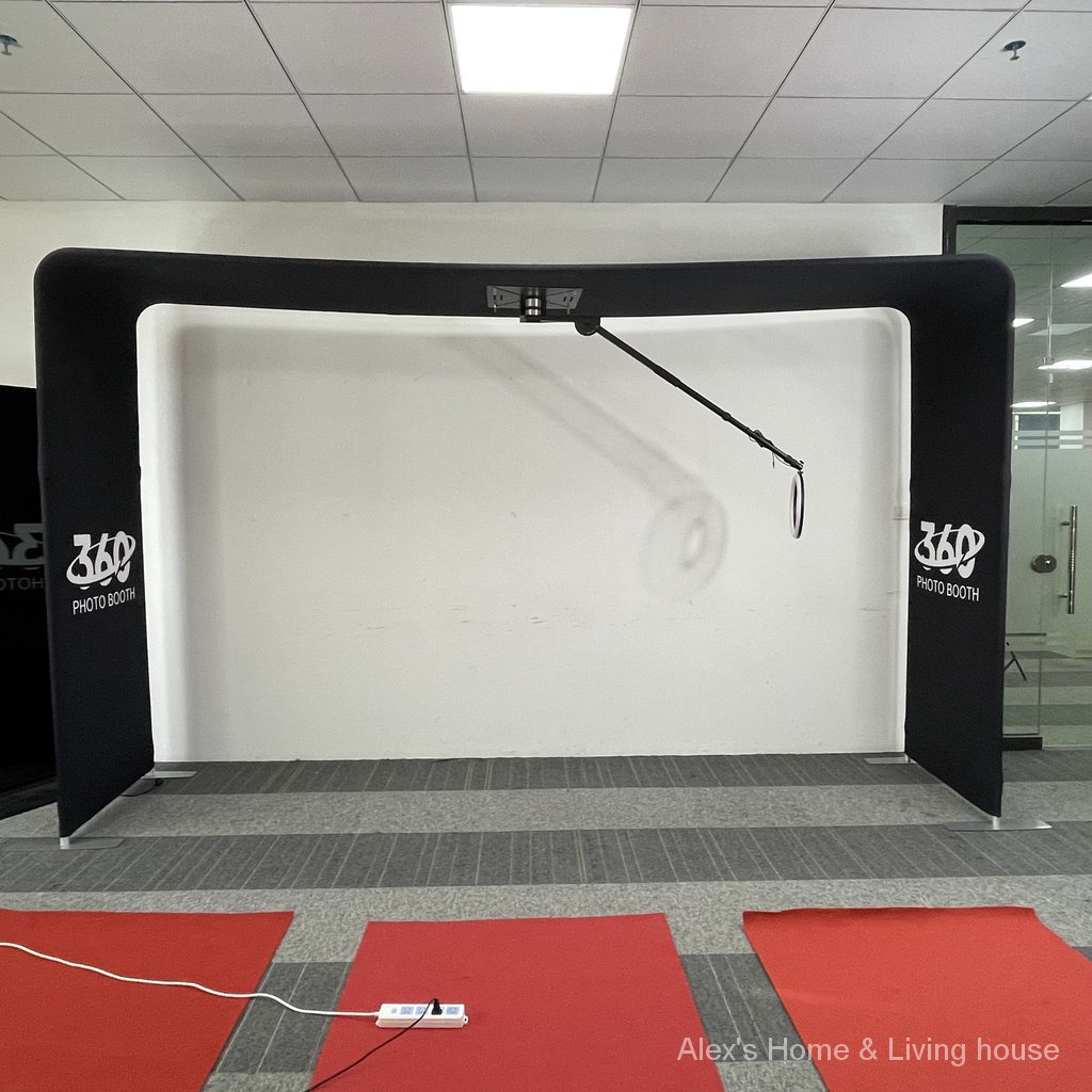 overheda 360 photo booth 360 selfie overhead top spinner with truss and ...