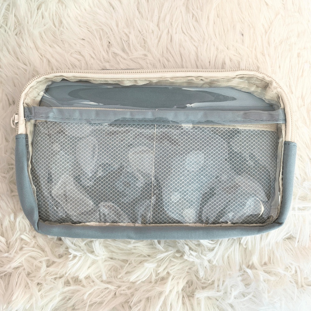 3 Layer TACO TACO Cute Transparent Large-Capacity Storage Pencil Kotak ...