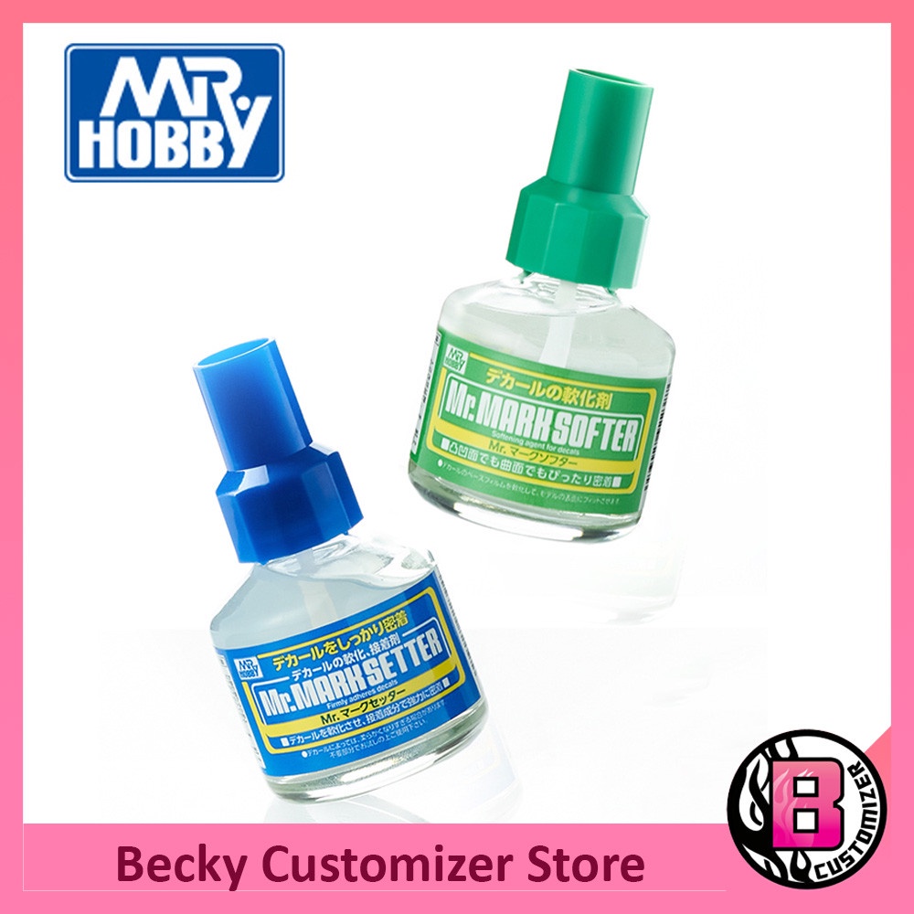 MR Hobby Mark Setter / Mark Softener (NEW FORMULA / 40ml) | Shopee Malaysia