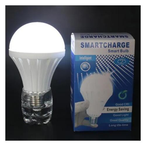 Smart Charge LED Bulb 9W Energy Saving with Built In Rechargeable ...