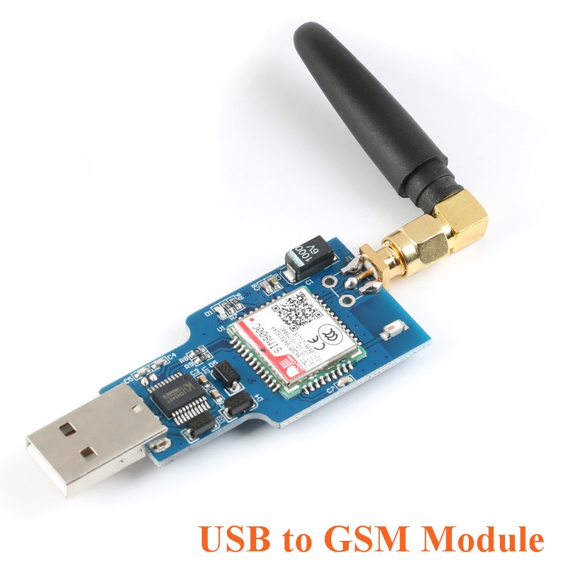 USB to GSM Module Quad-band GSM GPRS SIM800 SIM800C Module for Wireless ...