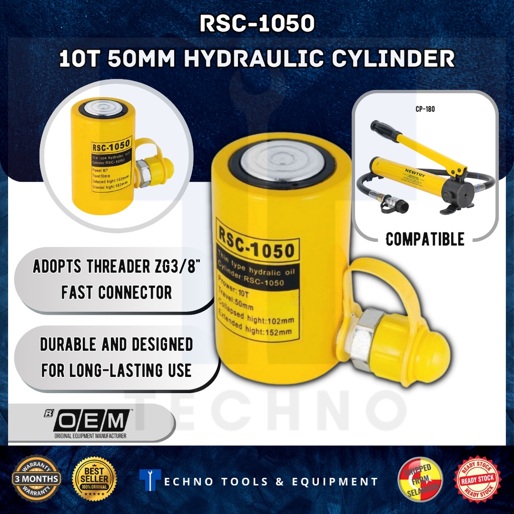 OEM RSC-1050 RSC-2050 RSC-3050 RSC-5050 10/20/30/50T 50MM Low Height ...