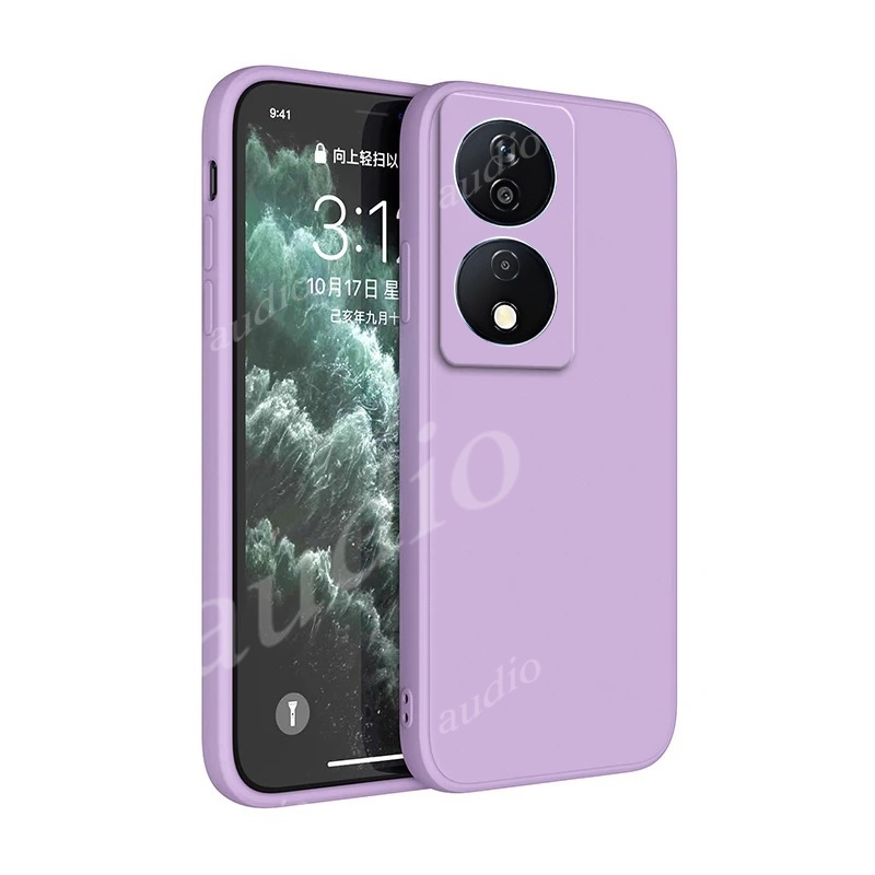For Honor X6b X7b X8b 4G X9b 5G 2024 Original Square Liquid Silicone ...