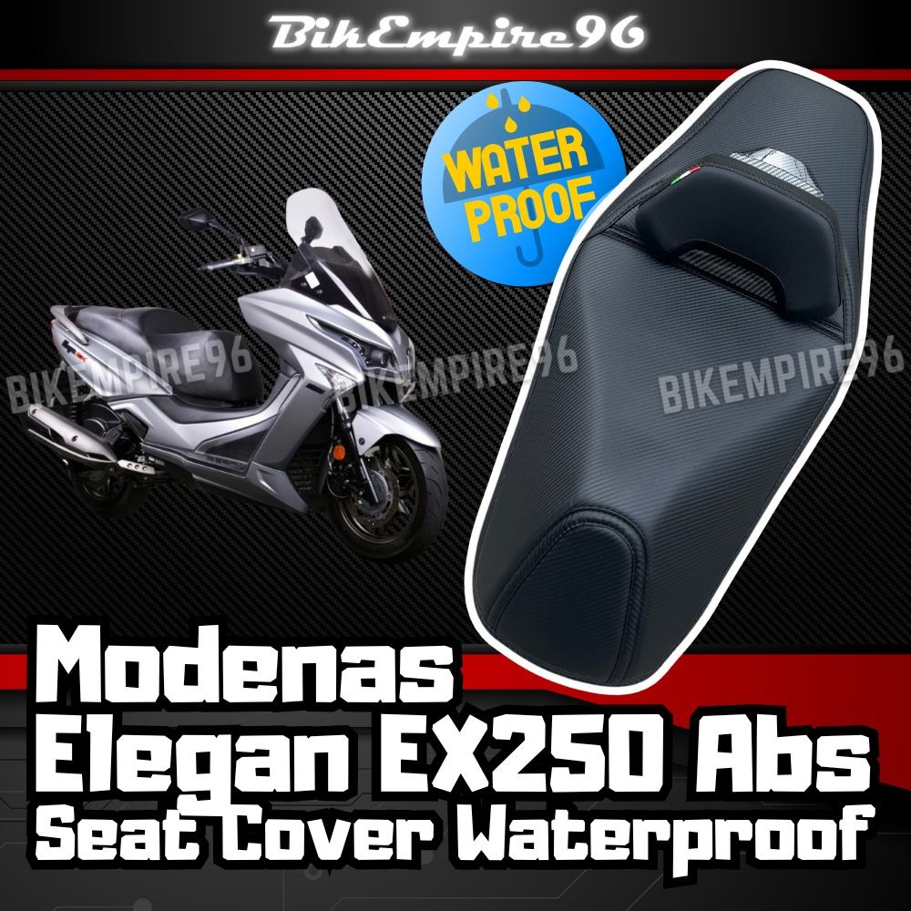 Modenas Elegan EX250 Abs Seat Cover Waterproof Motorcycle Seat Cover ...