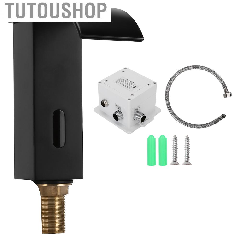 Tutoushop Water Tap Faucet Automatic Sensor with Pipe for Washbasin ...