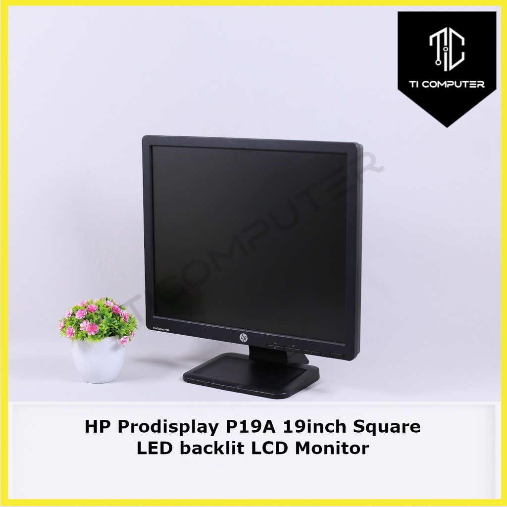 HP Prodisplay P19A 19inch Square LED backlit LCD Refurbished Monitor ...