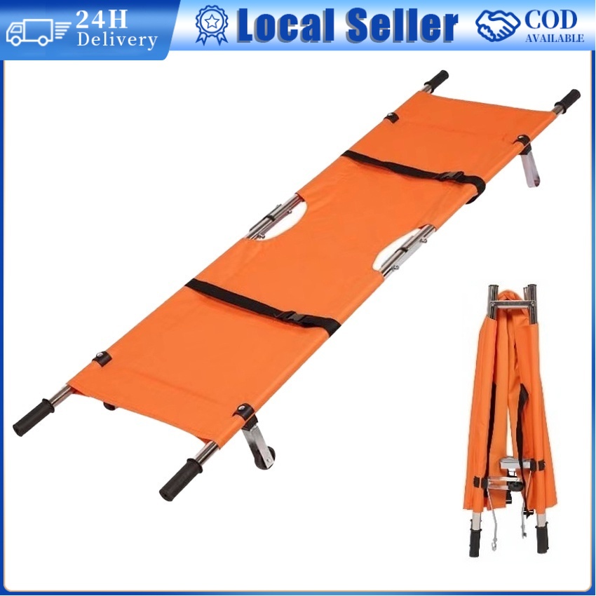 Double Fold Stretcher simple stretcher Emergency Stretcher | Shopee ...