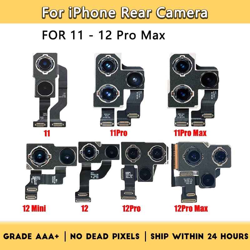 Rear Camera For iPhone 11 11 Pro Max 12 Mini 12 12Pro Maxseries ...