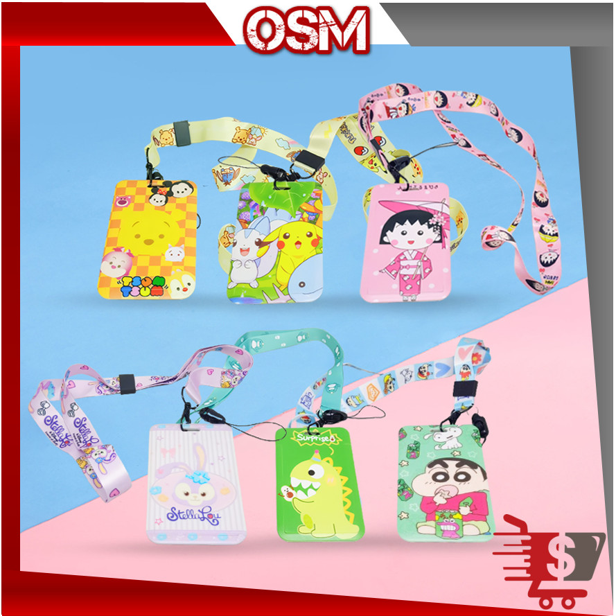 Osm - 6133 ID Card ID Card/Cute Character Hang Name Tag/Strap Name Tag ...
