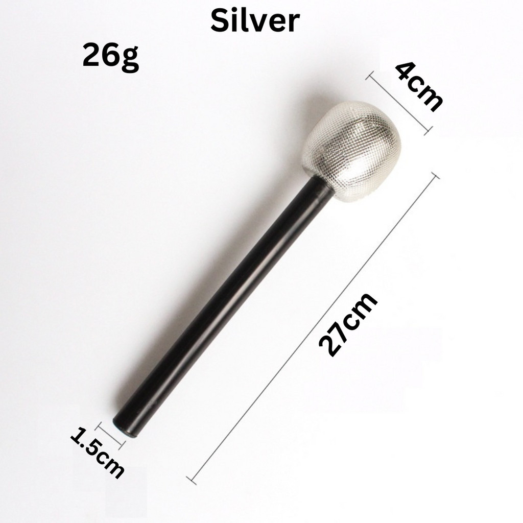Halloween Decoration Microphone Singing Props Fake Microphone Dance Bar ...