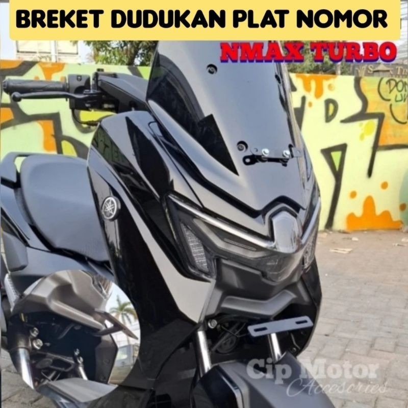 Nmax Turbo Neo S 2025 Number Plate Holder Bracket, Strong Anti ...