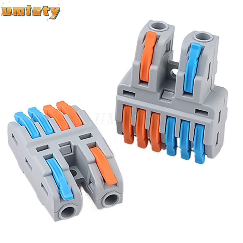 UMISTY Quick Terminal Block, Universal Compact Mini Wire Connector ...