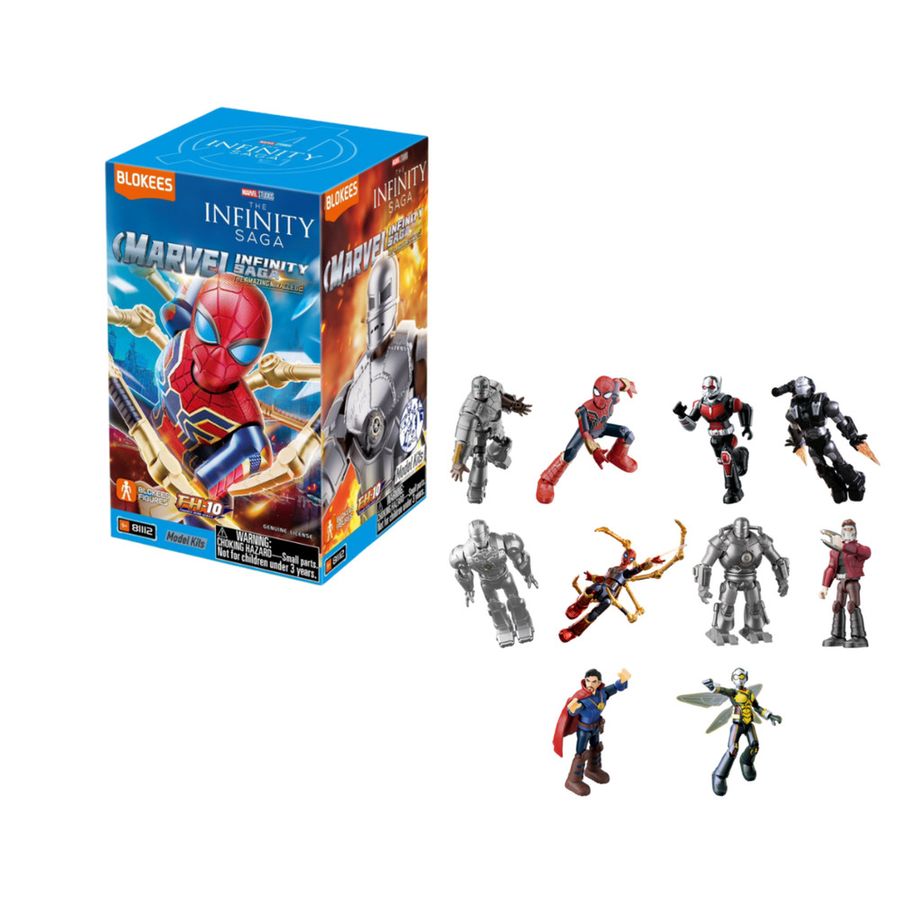 Blokees Marvel Infinity Saga Galaxy Version 02 Random 1 pcs Blind Box ...