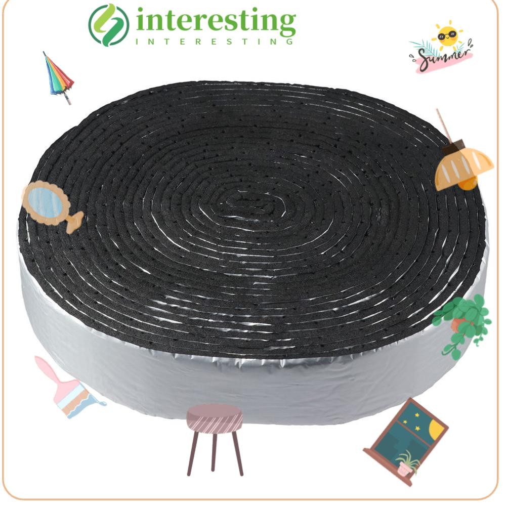 INTERESTING Heat Tape for Water Pipes, Froth Silver Pipe Insulation ...