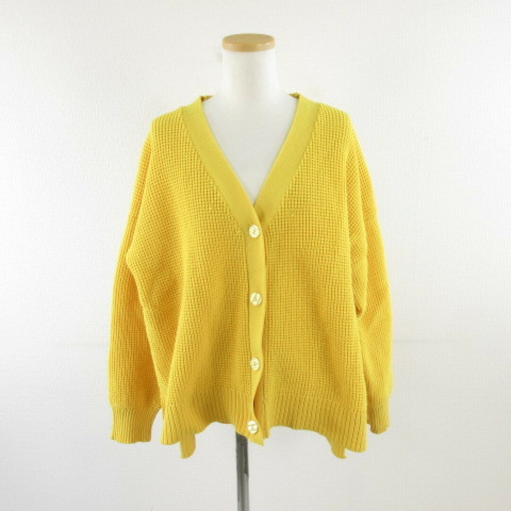 Cardigan Long sleeves yellow Direct from Japan Secondhand | Shopee Malaysia
