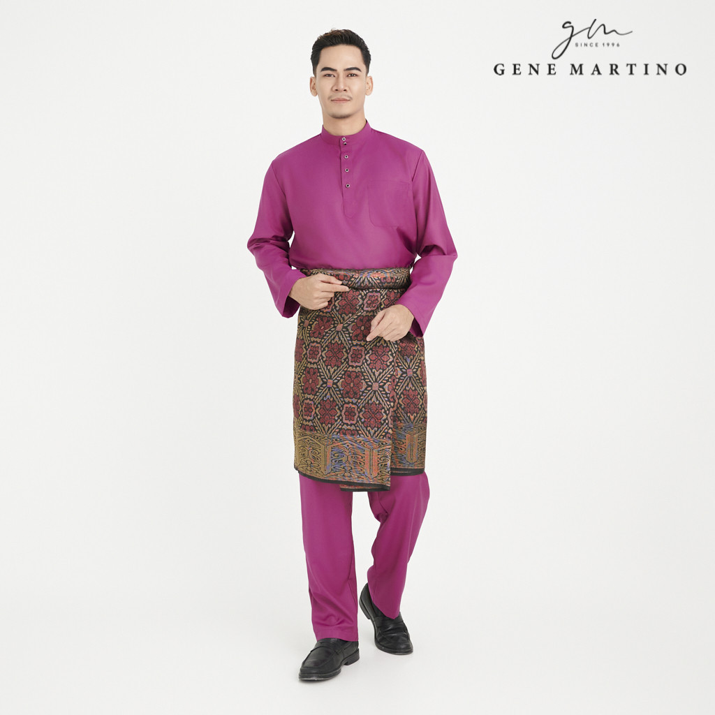Gene Martino Ishad Baju Melayu Modern Fit Sedondon – Adult 1261 ...