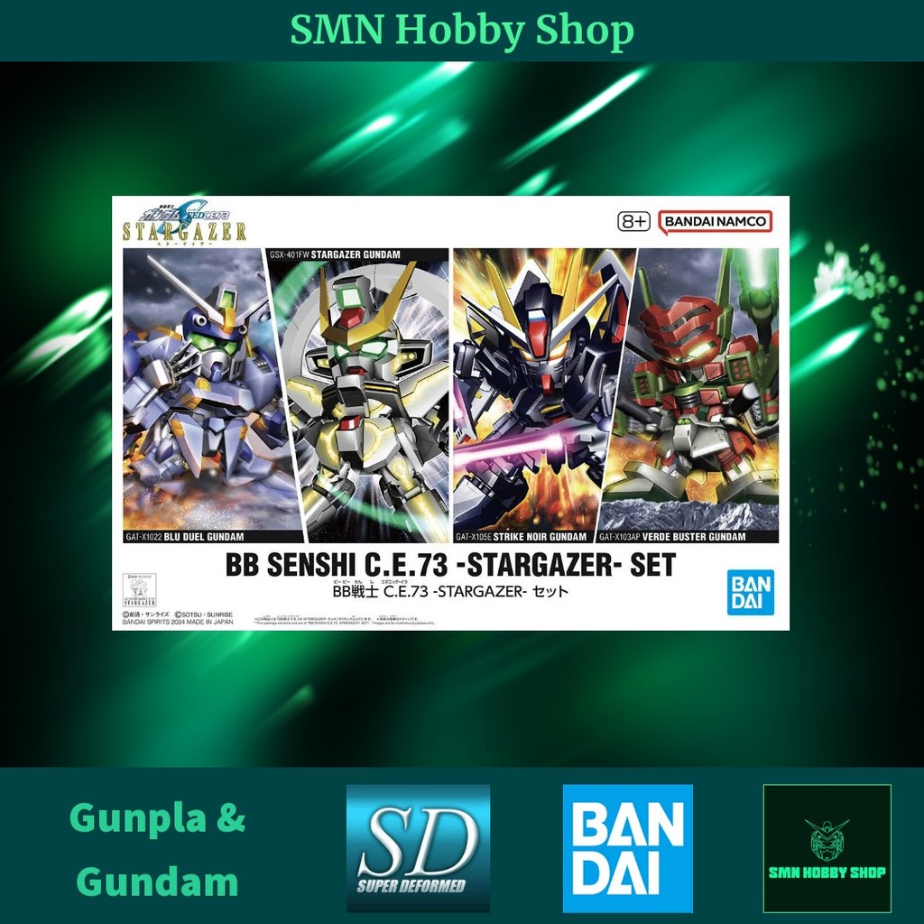 SDBB Super Deformed BB Senshi C.E.73-Stargazer-Set SEED Gunpla Gundam ...