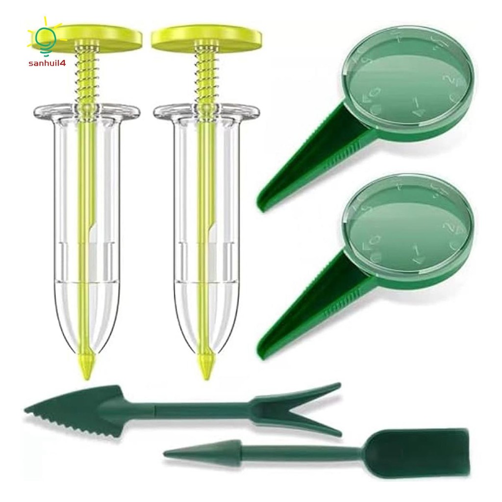 Complete Mini Seed Planting Kit: 6PC Set Includes Seed Spreader, Dibber ...