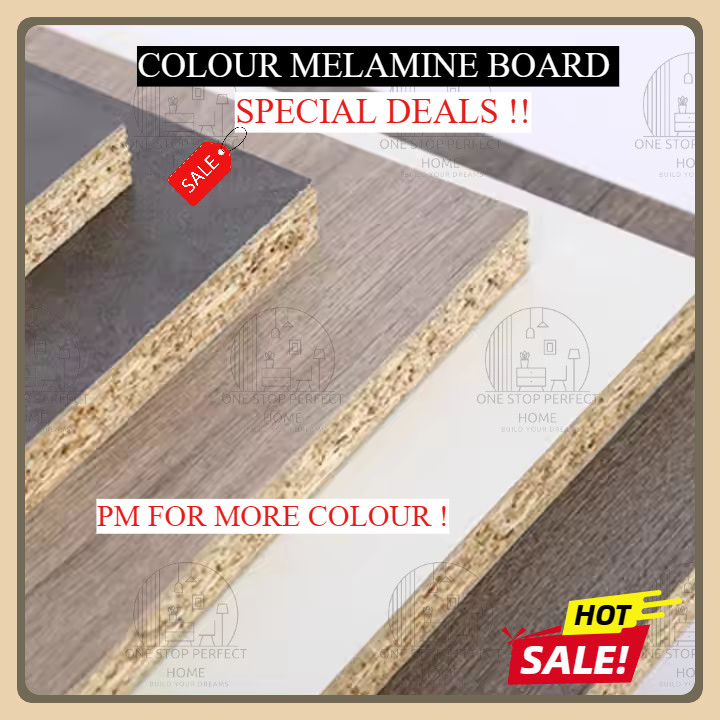Melamine Board 16mm Papan Chipboard Special Colour Multiple Colour ...