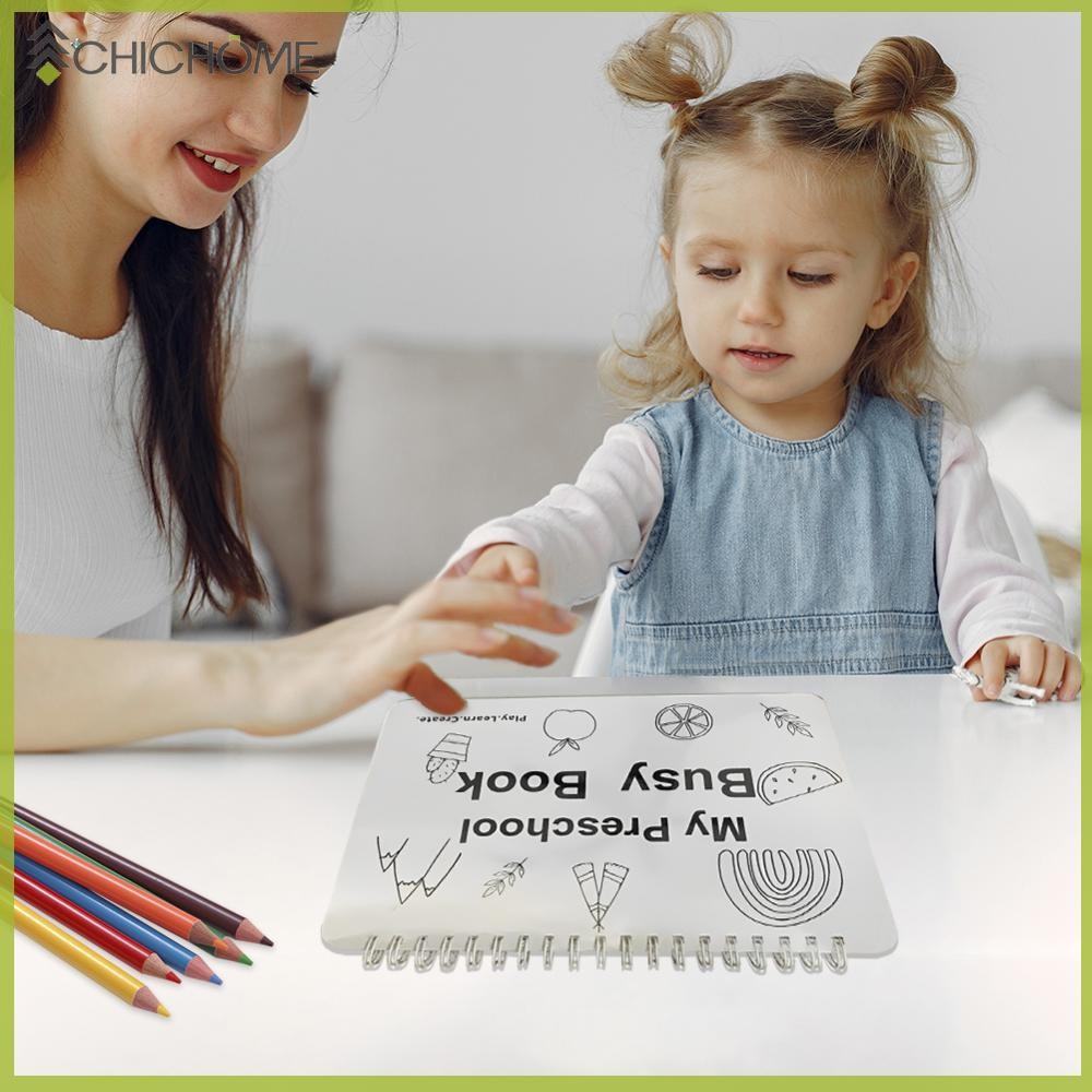 [chichome.my] My Preschool Busy Book 12 Theme Preschool Learning ...