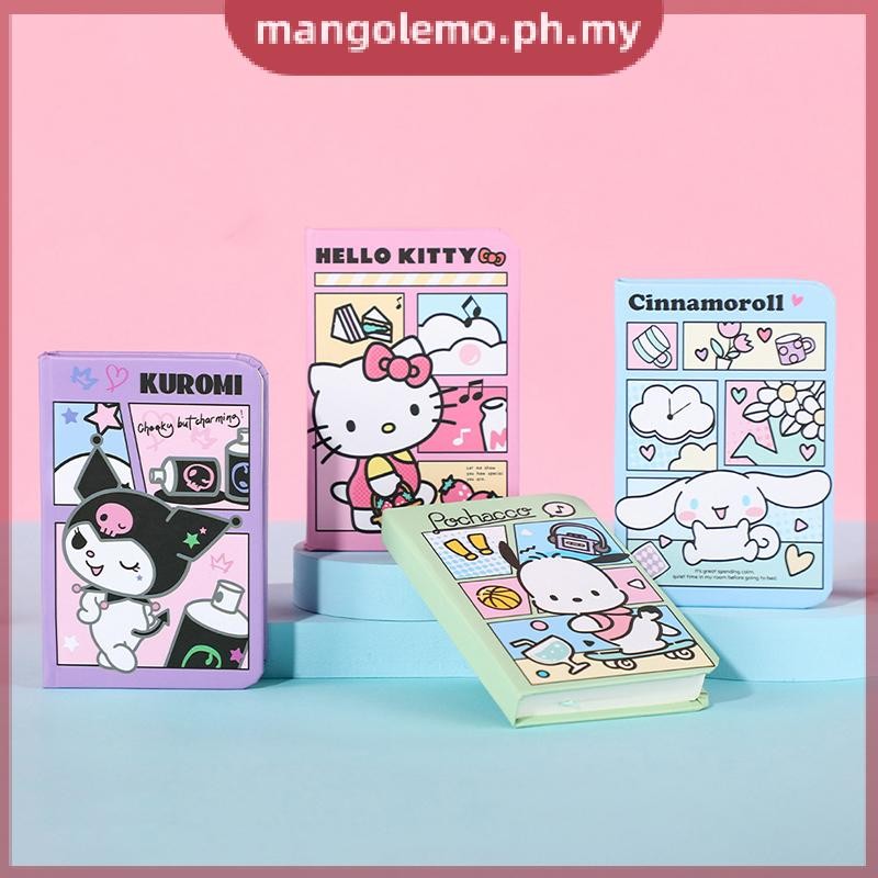 [MANGO] Sanrio A7 Hard Shell Notebook Cartoon Kuromi Hello Kitty ...