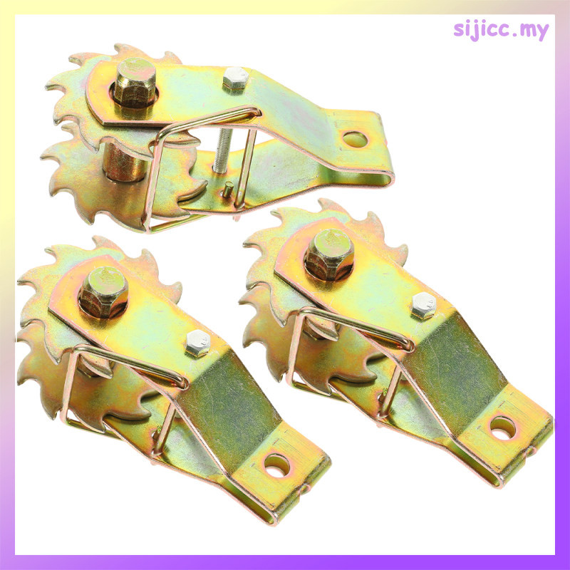 3 Pcs Fence Crimping Wire Tool Lock Steel Tightener Rope Fencing Line ...