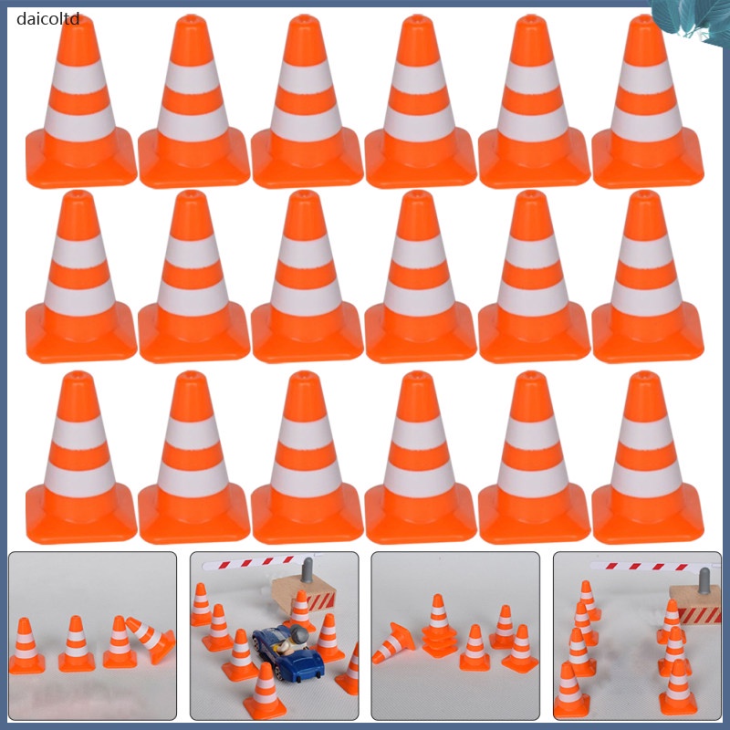 50 Pcs Roadblock Simulation Props Traffic Cone Safety Cones Football ...