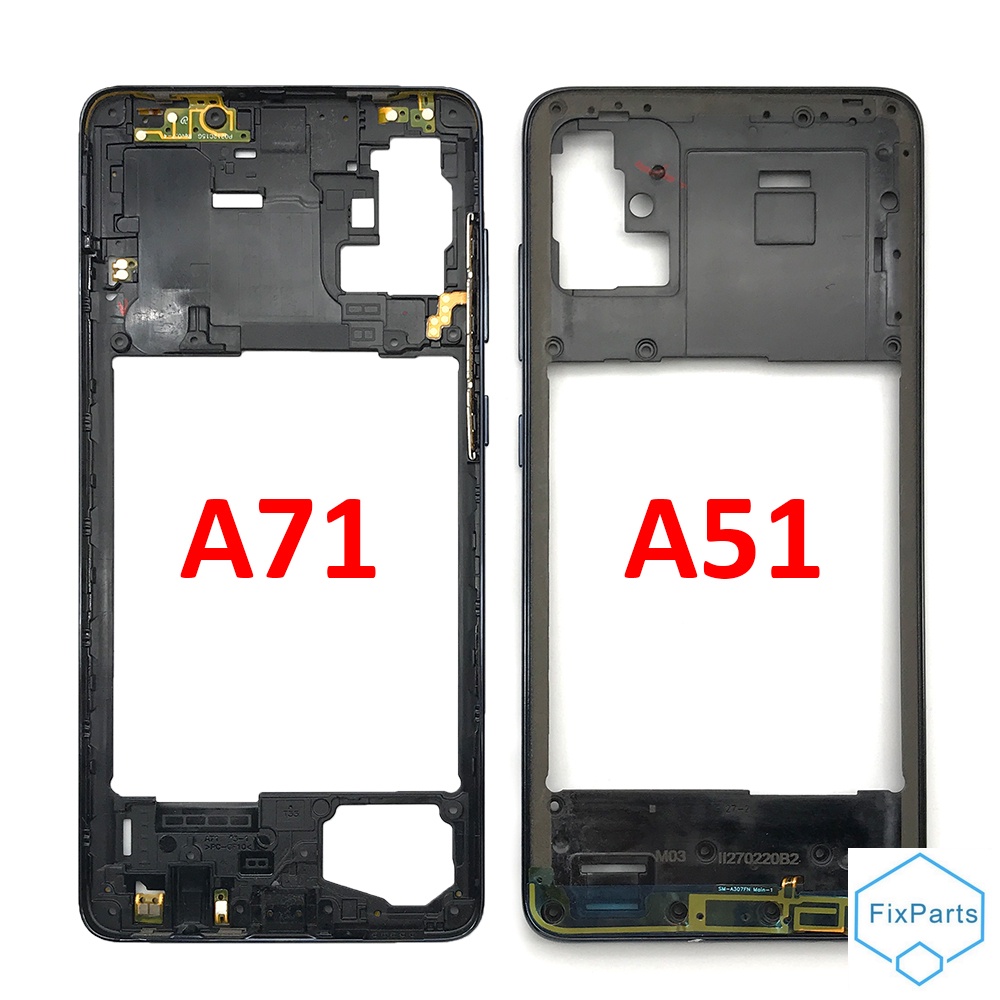 Housing Middle Frame Bezel Middle Plate Cover For Samsung Galaxy A51 ...