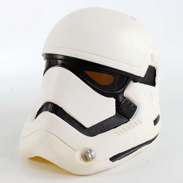 White Soldier Helmet Can Wear PVC Star Wars The Force Awakens cos Mask ...