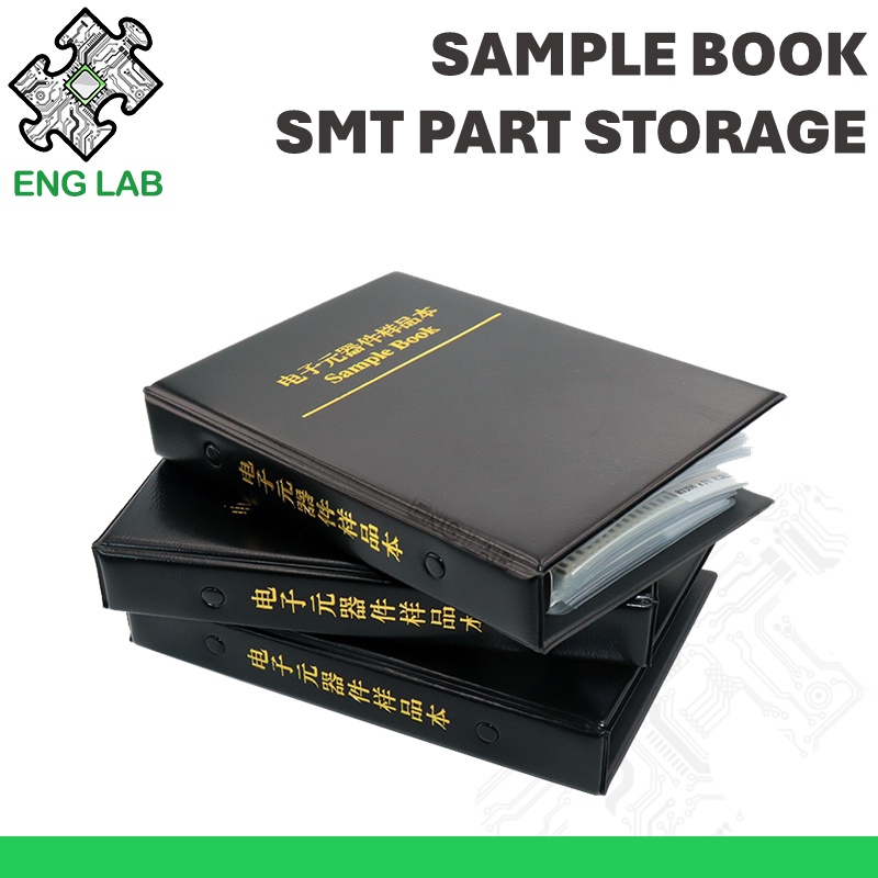 ENGLAB★SMT Resistor and Capacitor Sample Book, 15 Pages, Parts ... ENGLAB★SMT Resistor and Capacitor Sample Book, 15 Pages, Parts ...