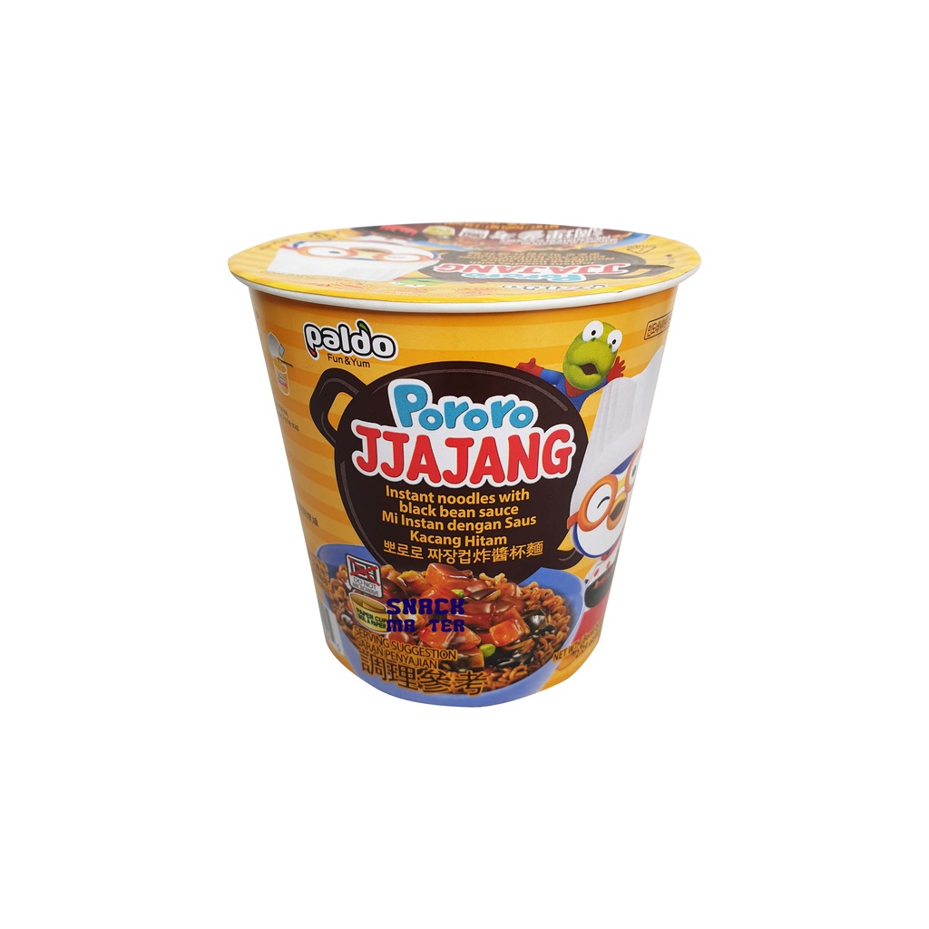 Paldo Pororo Jjang Ramen Cup Instant - Net 65 gr | Shopee Malaysia