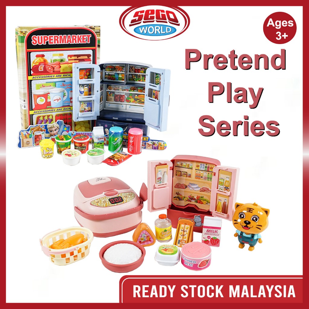 Kitchen Mainan Masak Cooking Toys Set Kitchen Kids Pretend Play Set ...