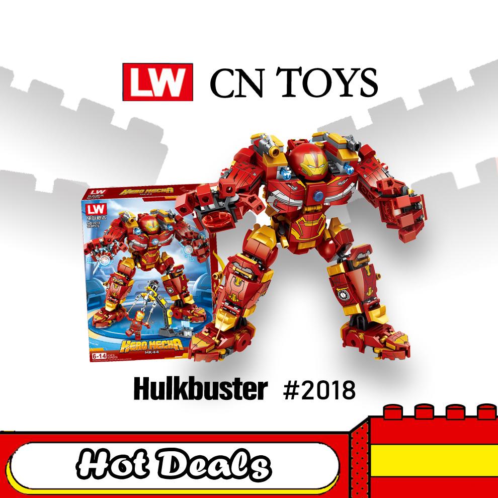 Hulkbuster Building Blocks Blok Mainan Education Toys Gifts Equisite ...