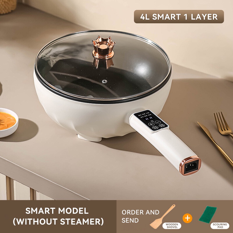 4L 1500W electric cooker multifunctional 220V 50HZ Smart electric ...