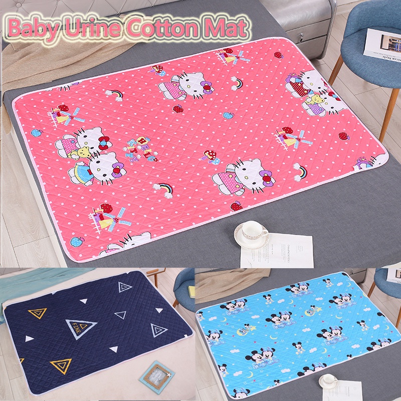 Infant Urinal Changing Mat Baby Waterproof Diaper Urine Cotton Mat Kid ...