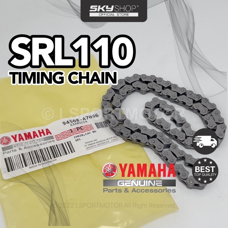 ORIGINAL 🔥 LAGENDA SRL110 TIMING CHAIN (86M) RANTAI KECIL YAMAHA LAGENDA110 SRL 110 (S) | Shopee ...