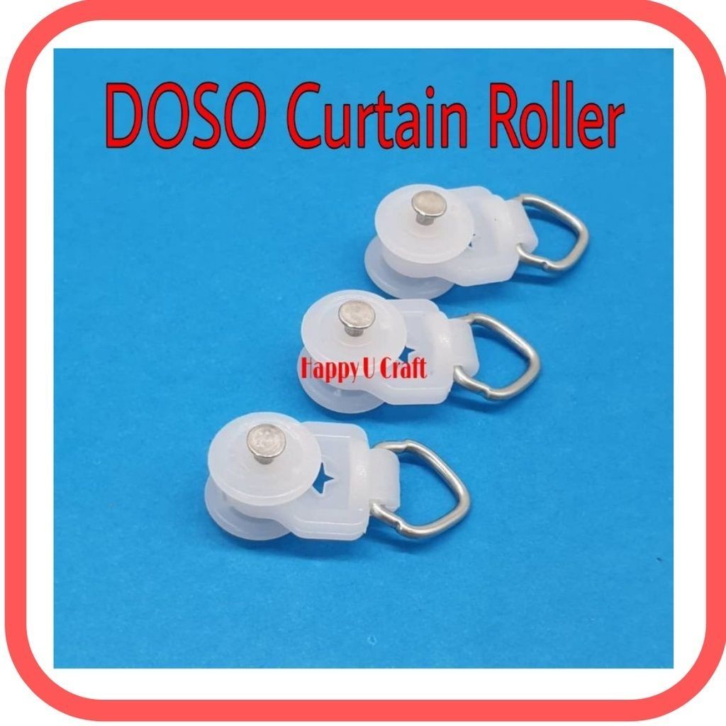 Curtain Roller DOSO/ Roda Rail Langsir DOSO | Shopee Malaysia