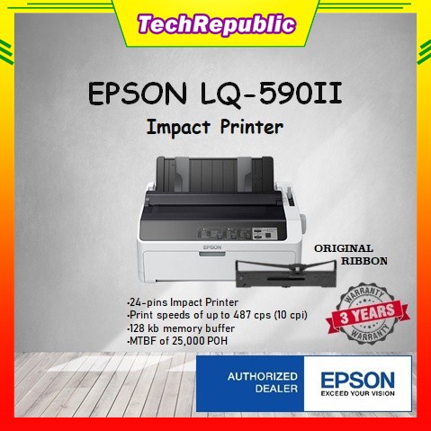 EPSON LQ-590II DOT MATRIX PRINTER (LQ-590 / LQ 590 / LQ-590(2) / LQ 590 ...