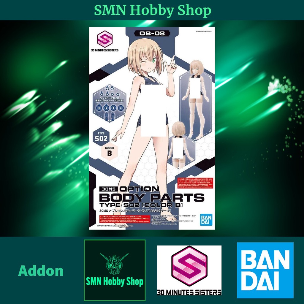 Mecha Waifu Girls Option Body Parts Type S02 Color B OB-08 Addon ...