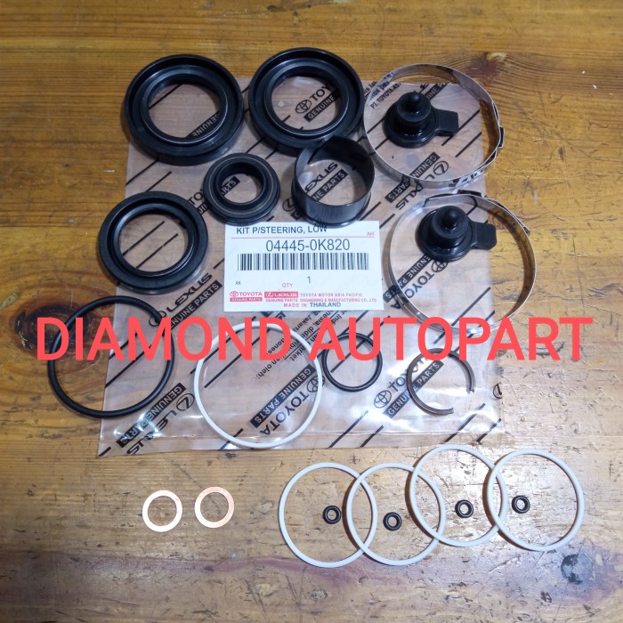 SEAL KIT POWER STEERING LOW BOTTOM TOYOTA HILUX REVO FORTUNER VRZ ...