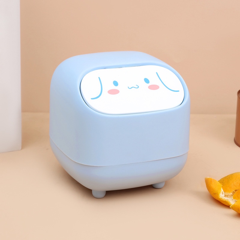 Sanrio Mini Waste Bins Hello Kitty My Melody Mini Desktop Bin Trash Can ...