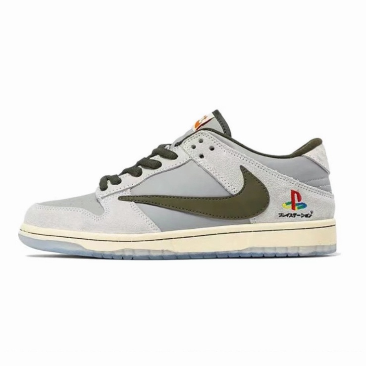 1 Travis Scott X PlayStation X Nike Dunk Low Sports Shoes | Shopee Malaysia