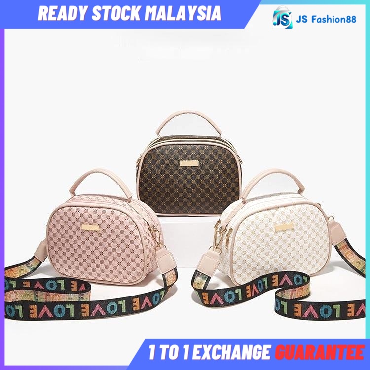 JS Korean Backpack Shoulder Bag Women Sling Bag Crossbody Bag Beg Tangan Wanita Murah Beg Silang ...
