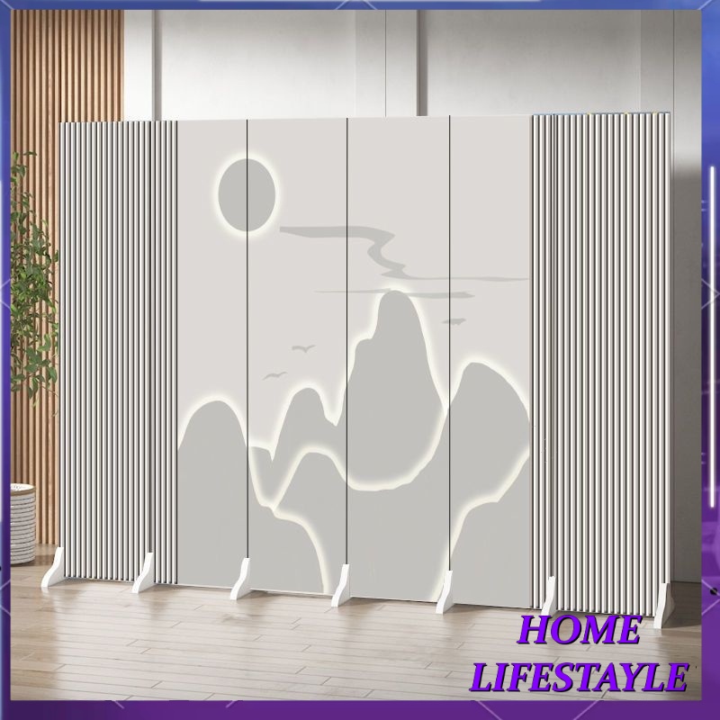 DIY Various styles Screen Partition/Folding Mobile Bedroom Partition ...