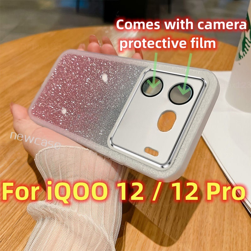Soft Case For iQOO 12 Pro iQOO12 iQoo12Pro 5G 2023 Casing Gradient ...