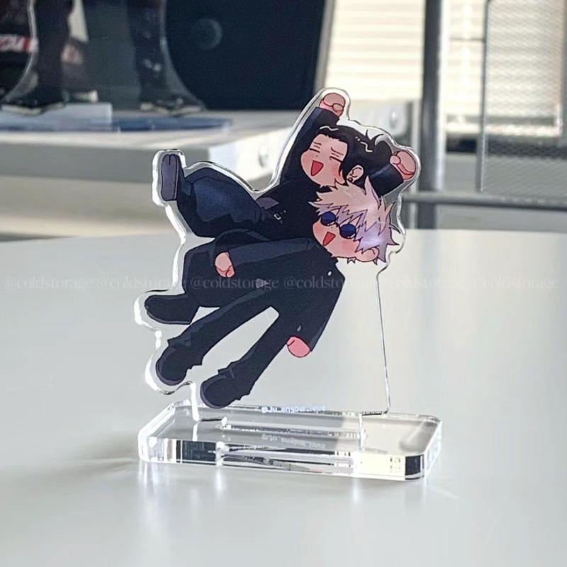 Gojo Satoru Geto Suguru Acrylic Stand Jujutsu Kaisen Q Version Figure ...