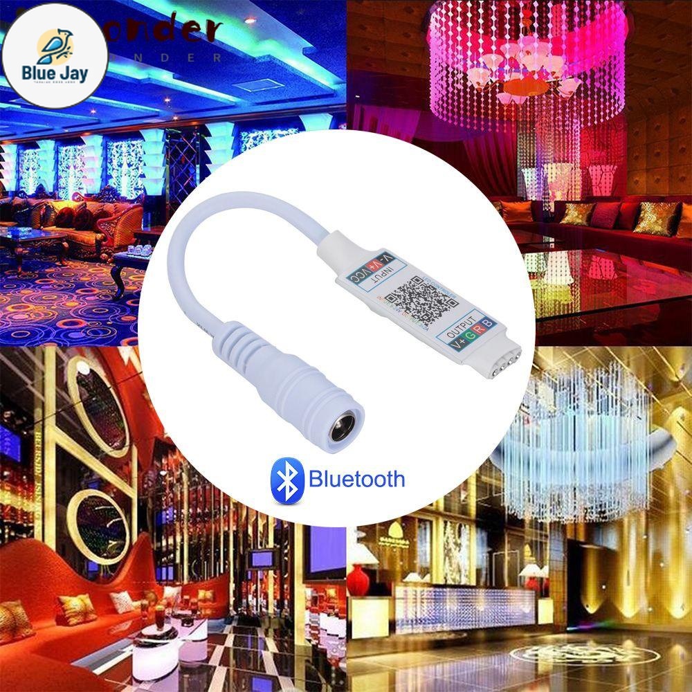 BJ New Music RGB Controller For 5050 3528 Bluetooth LED Light Strip ...